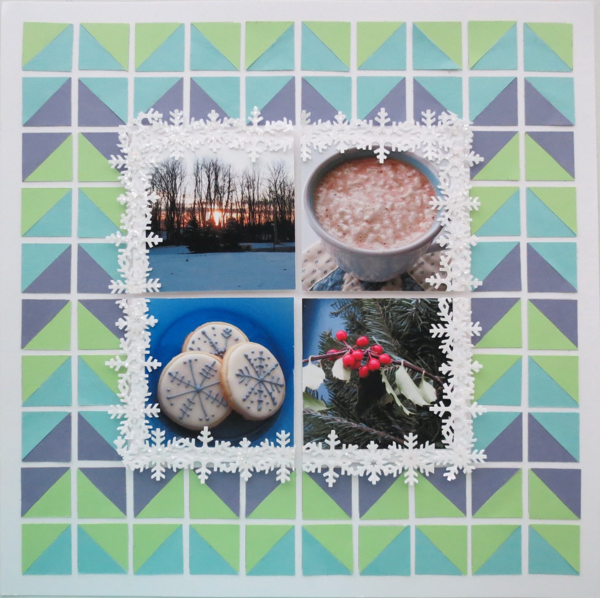 New Trends in Scrapbooking - Chevrons