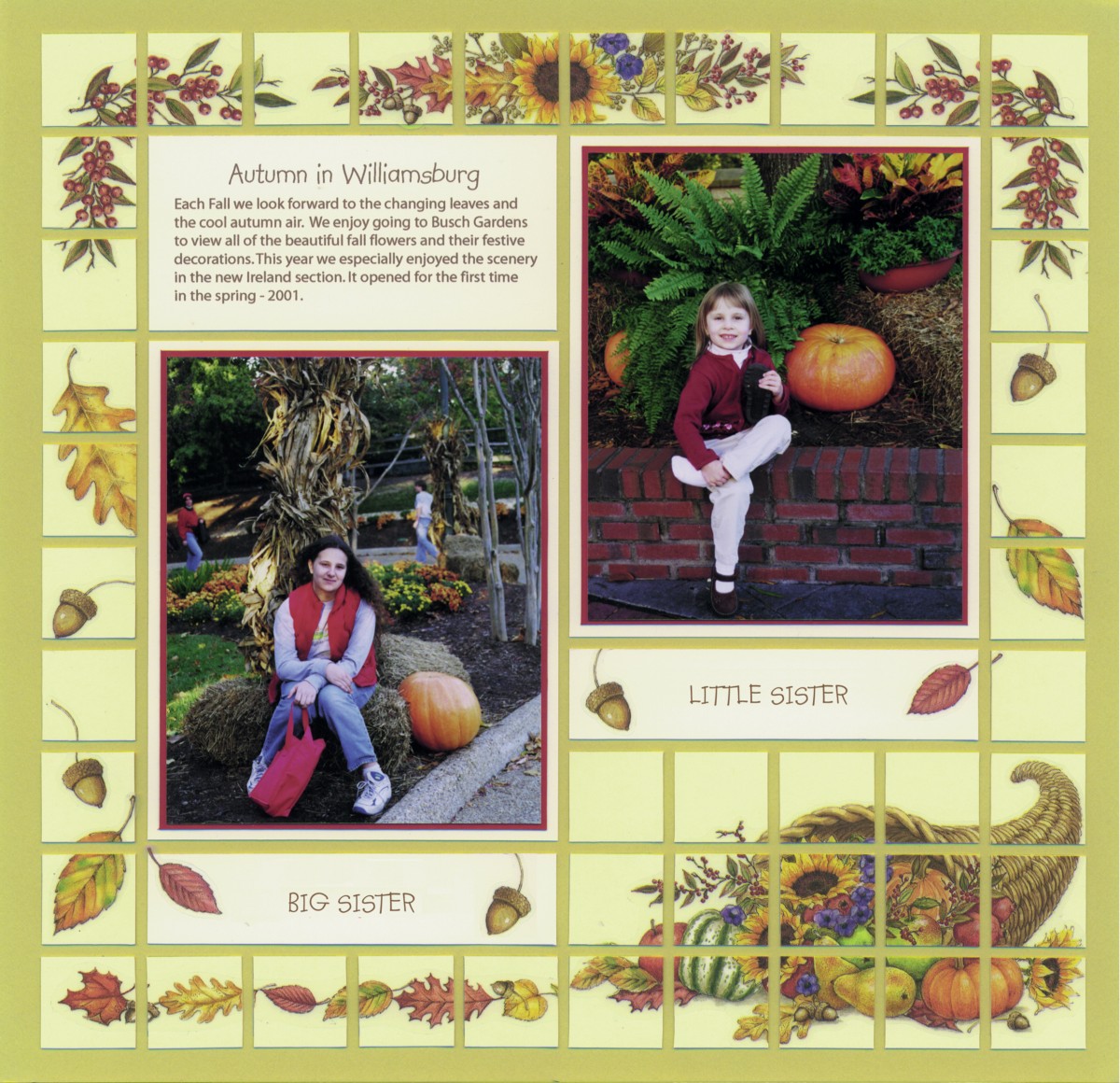 Using Your Scrapbook Sticker Stash - Mosaic Moments Page Layout System