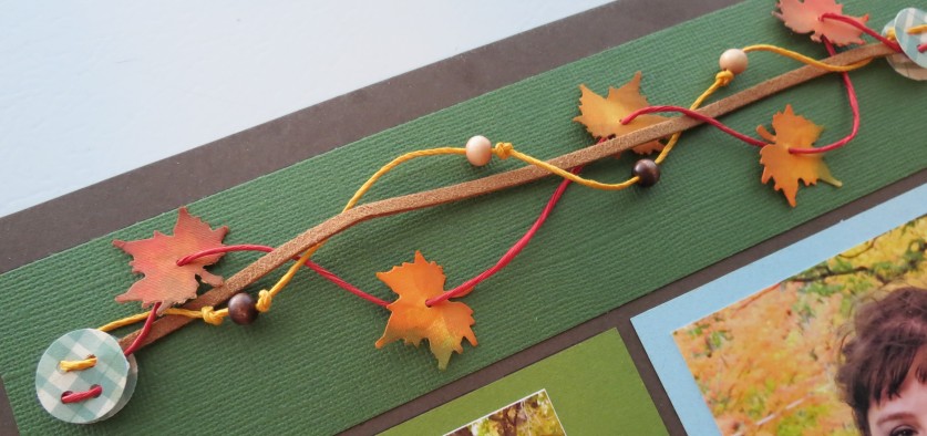 Fall Flourishes - Mosaic Moments Page Layout System