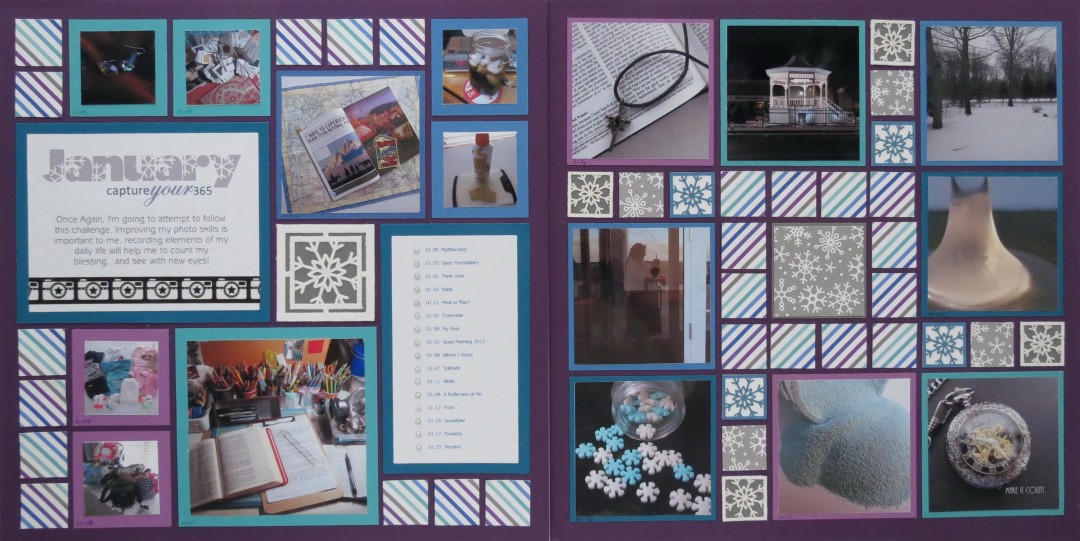 Scrapbooking Your Random Photos - Mosaic Moments Page Layout System