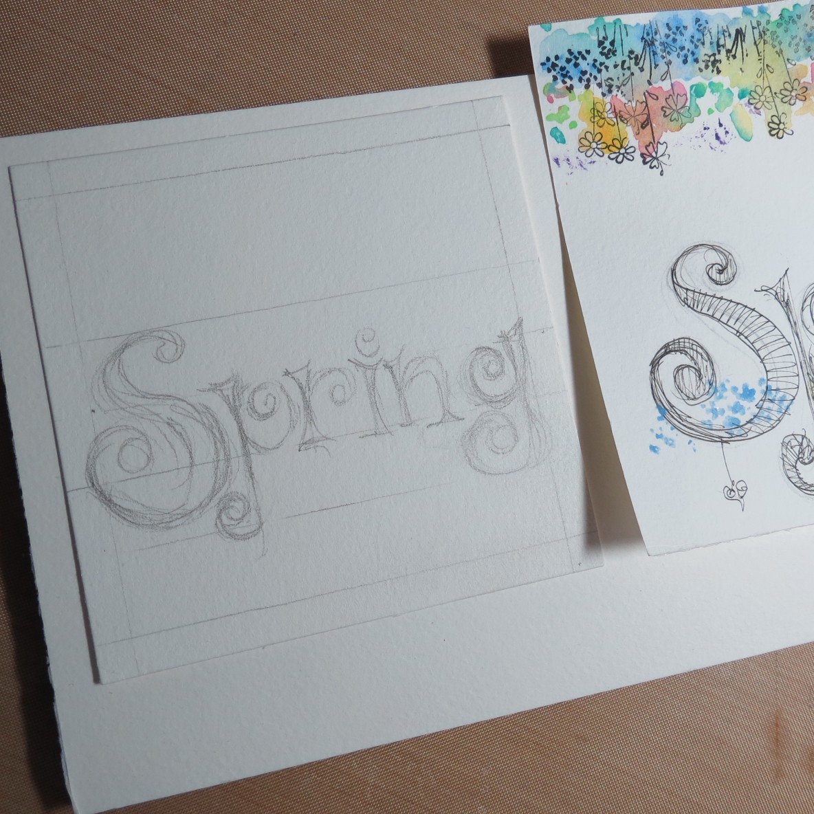 Hand Lettered Titles - Mosaic Moments Page Layout System