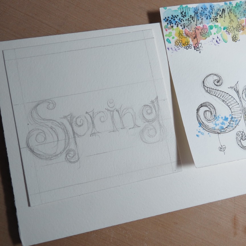 Hand Lettered Titles - Mosaic Moments Page Layout System