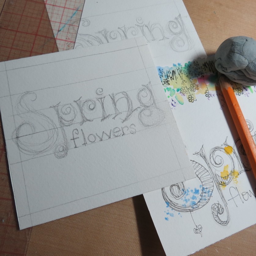 Hand Lettered Titles - Mosaic Moments Page Layout System