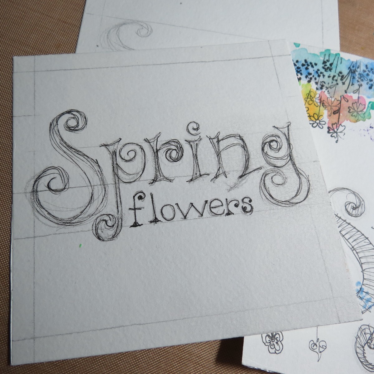 Hand Lettered Titles - Mosaic Moments Page Layout System