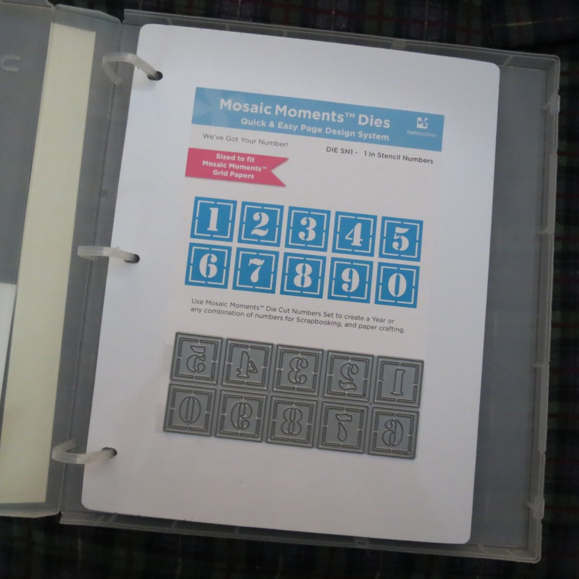 Scrapping the Numbers - Mosaic Moments Page Layout System
