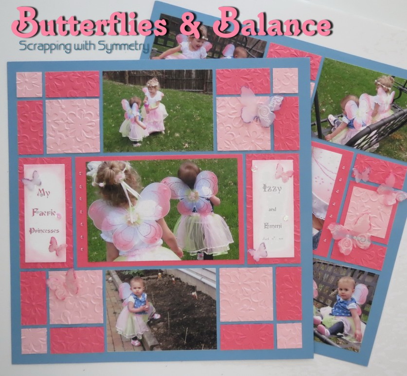 Butterflies & Balance - Mosaic Moments Page Layout System