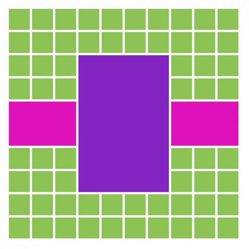 Corner Tile Die - Mosaic Moments Page Layout System