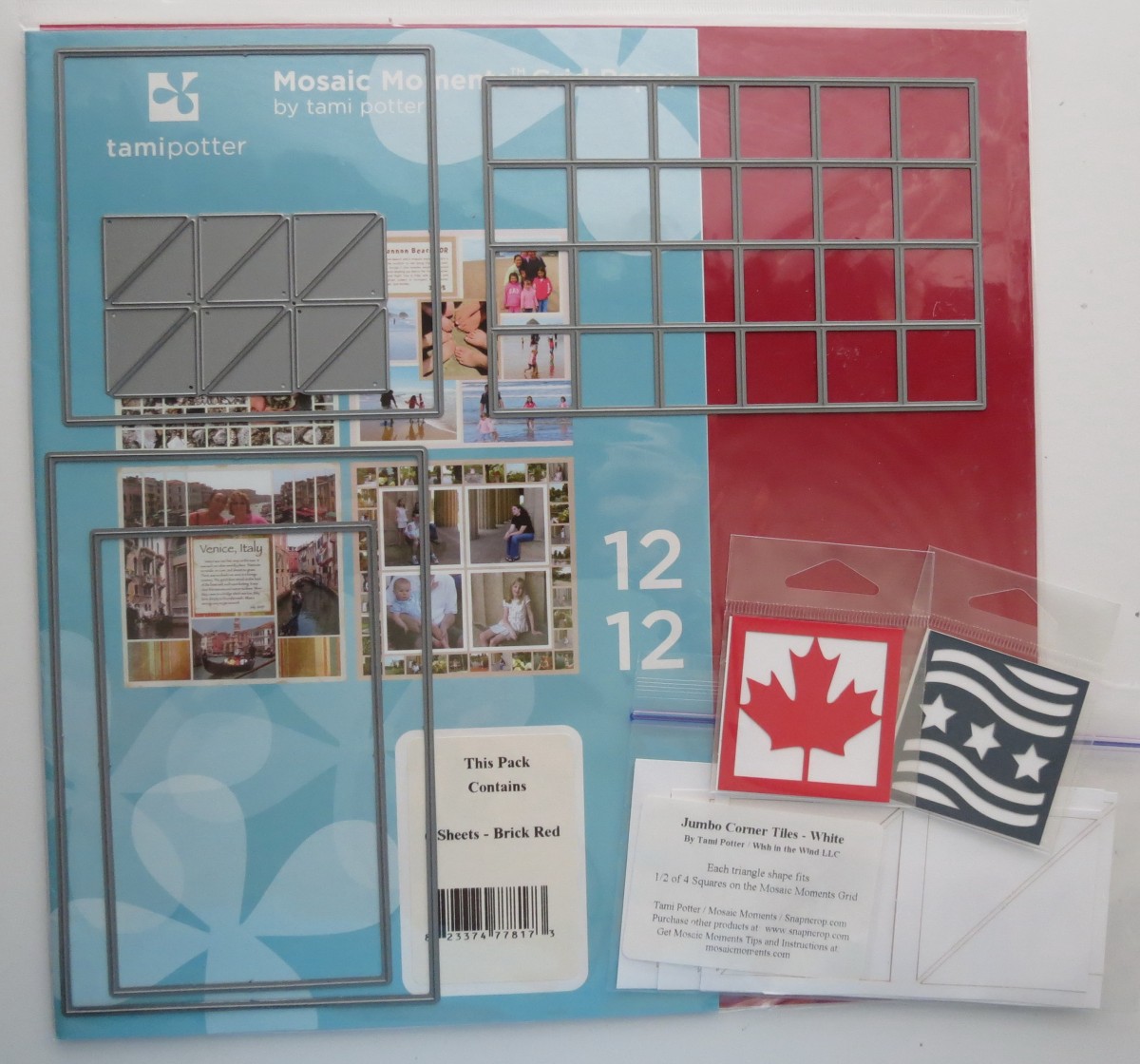 Mosaic Style Patterns - Mosaic Moments Page Layout System