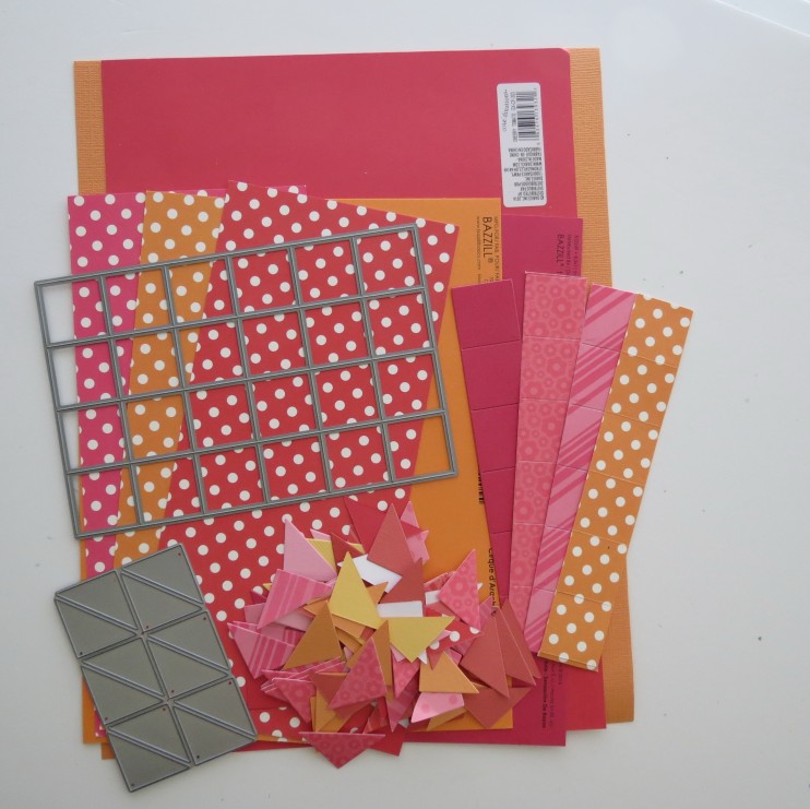 Corner Tile Die - Mosaic Moments Page Layout System