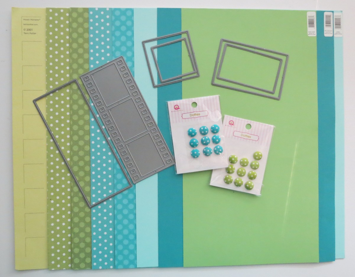 Scrapping Fun with the Filmstrip Die - Mosaic Moments Page Layout System