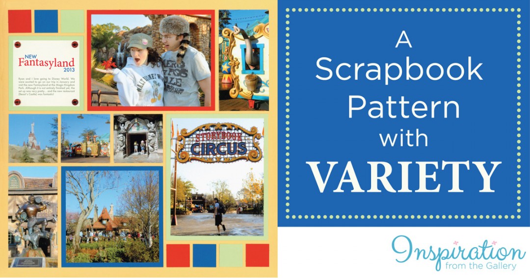 A Scrapbook Pattern with Variety