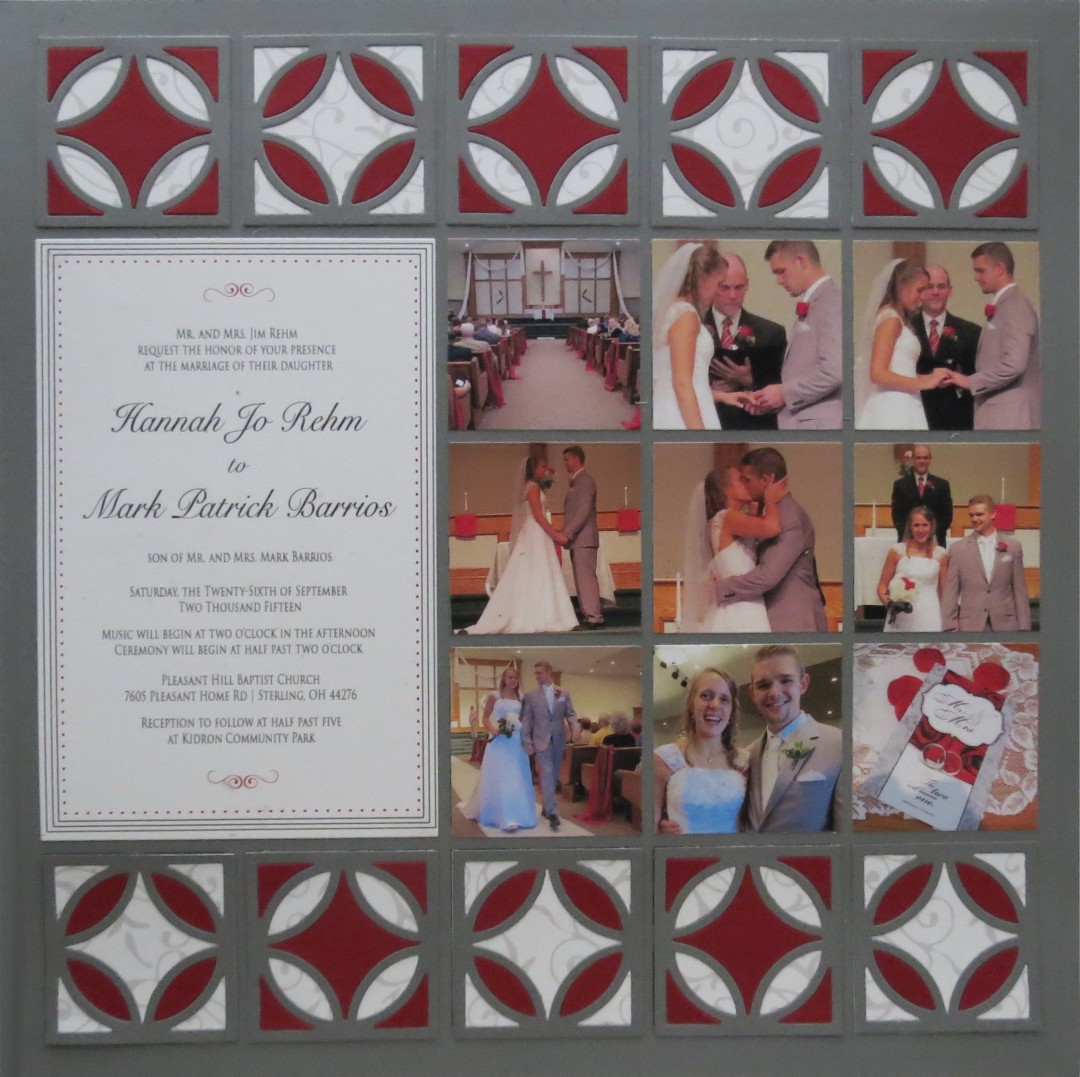 The Diamond Ring Die - Mosaic Moments Page Layout System