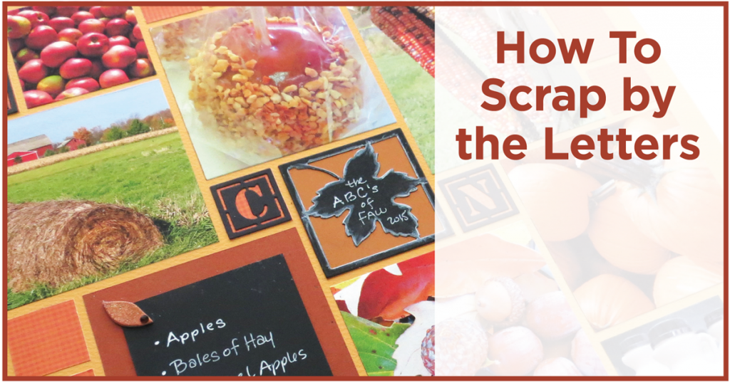 How to Scrap by the letters