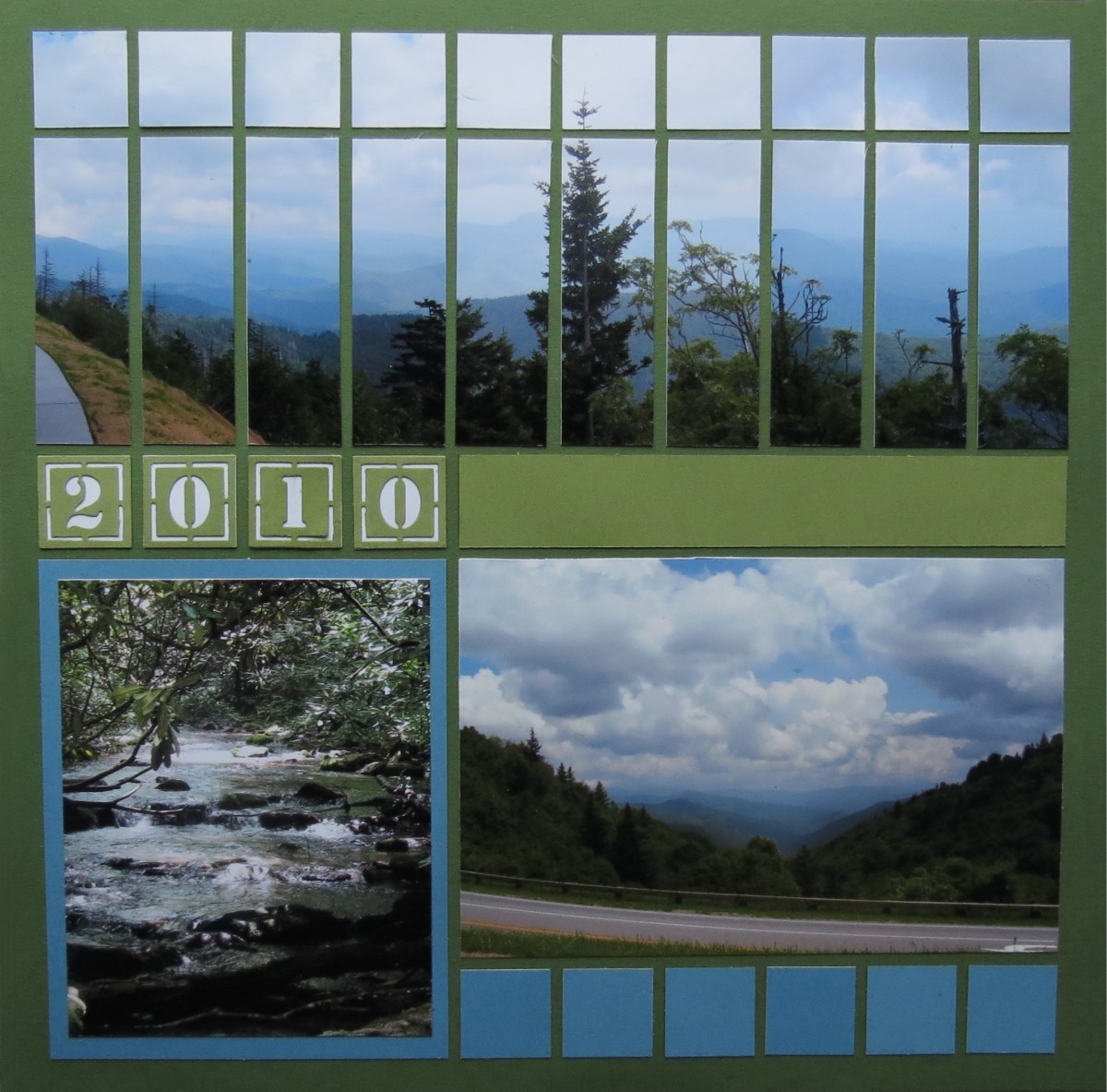 Panoramic Layouts - Mosaic Moments Page Layout System