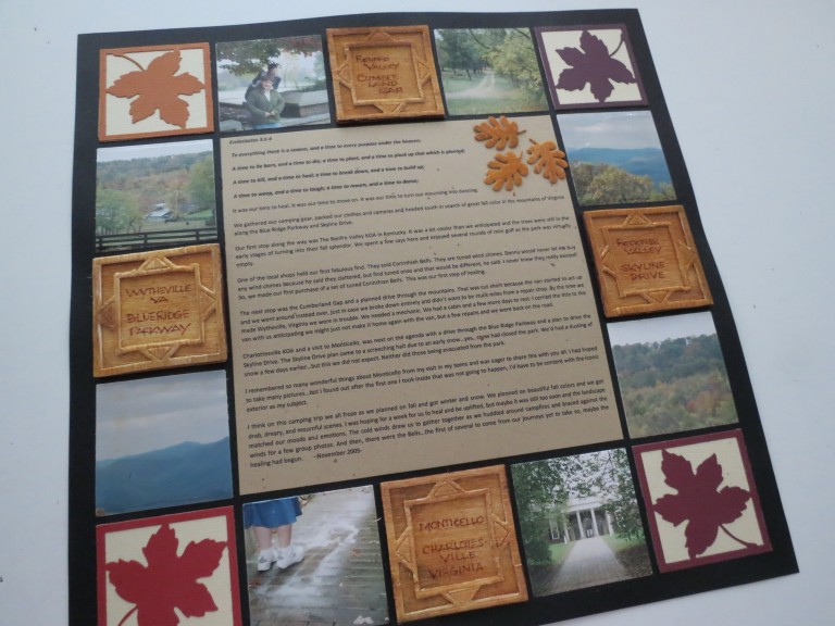 3 Layout Ideas for Rustic Scrapbook Pages