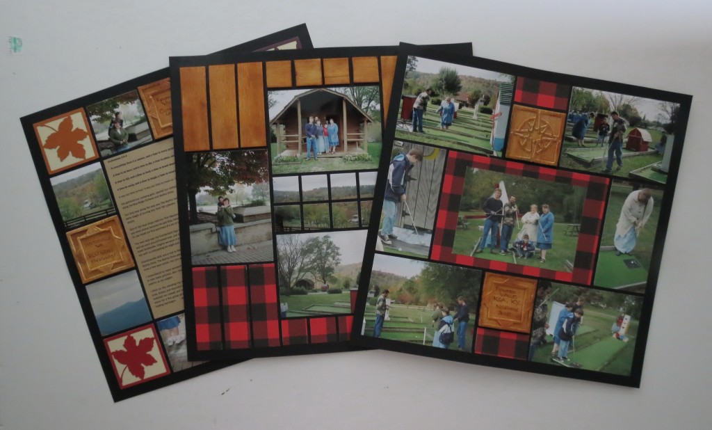 3 Layout Ideas for Rustic Scrapbook Pages