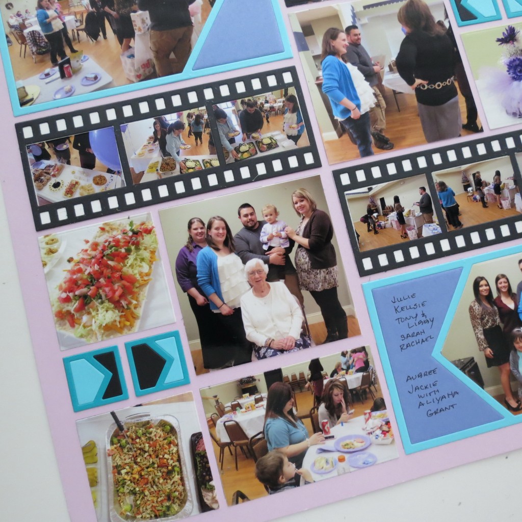 How to Make a Fun Layout with the 'Point the Way' Die