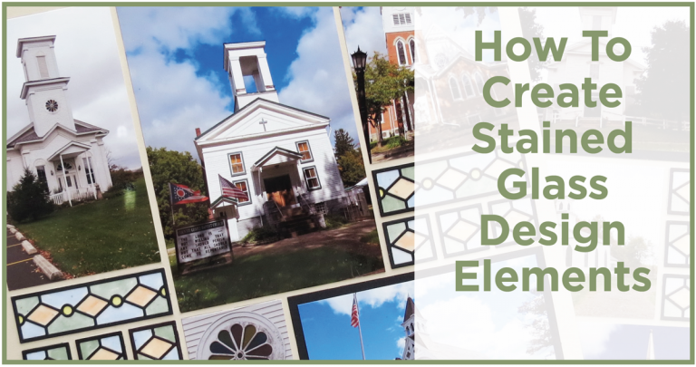 How to Create Stained Glass Design Elements - Mosaic Moments Page ...