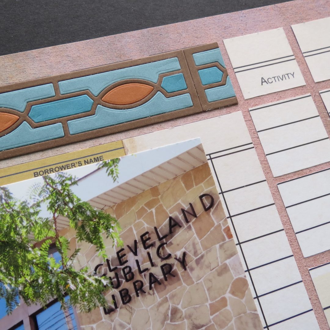 How to Create a Page with Patterned Paper Collections