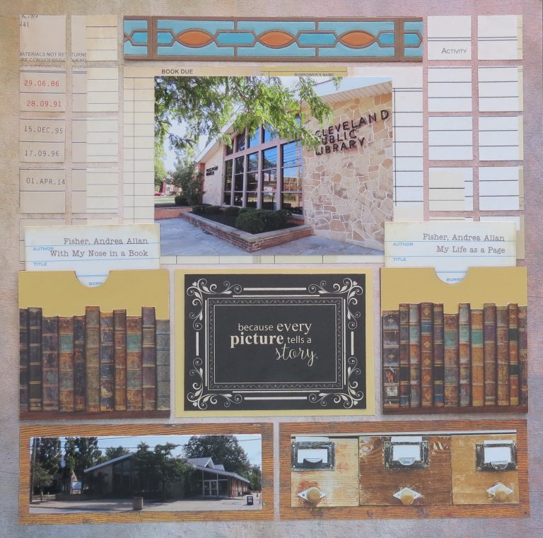 How to Create a Page with Patterned Paper Collections