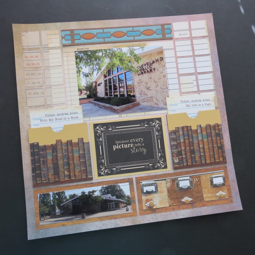 How to Create a Page with Patterned Paper Collections