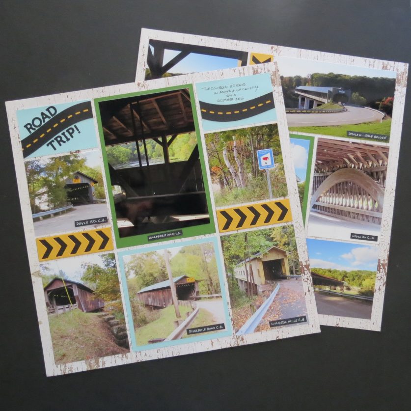 2 Patterns That Fit with the Action Border Die Set