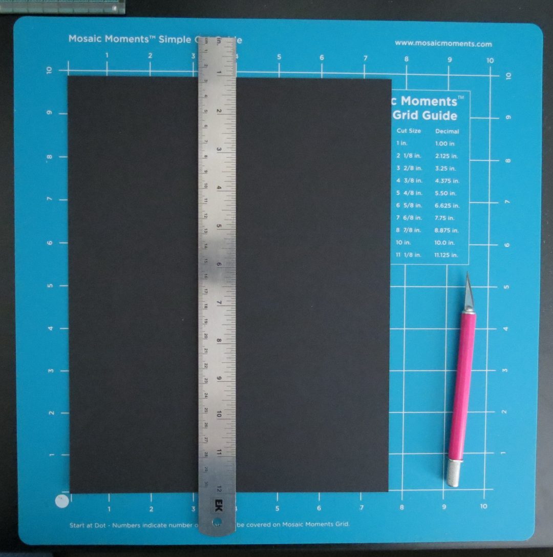 How to Mat Photos with the Mosaic Moments Scrapbook System