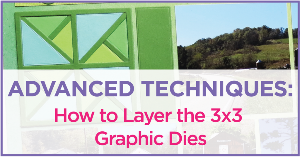 How to Layer the 3x3 Graphic Shapes