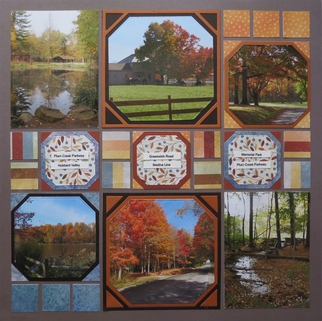 Fall Layers - Mosaic Moments Page Layout System