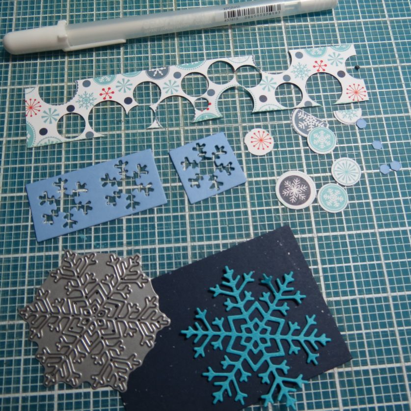 Winter Layers - Mosaic Moments Page Layout System