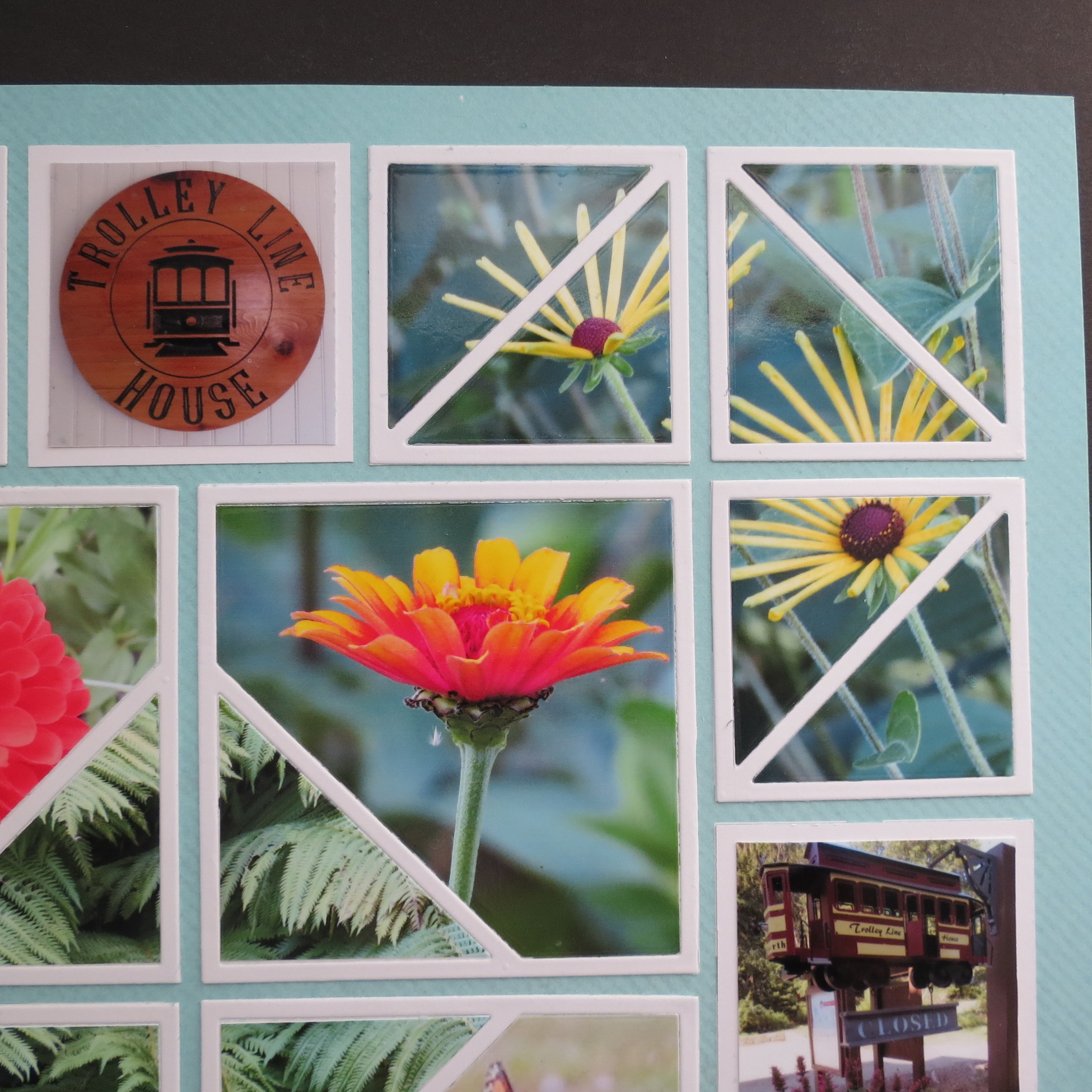 Diamonds in the Garden - Mosaic Moments Page Layout System