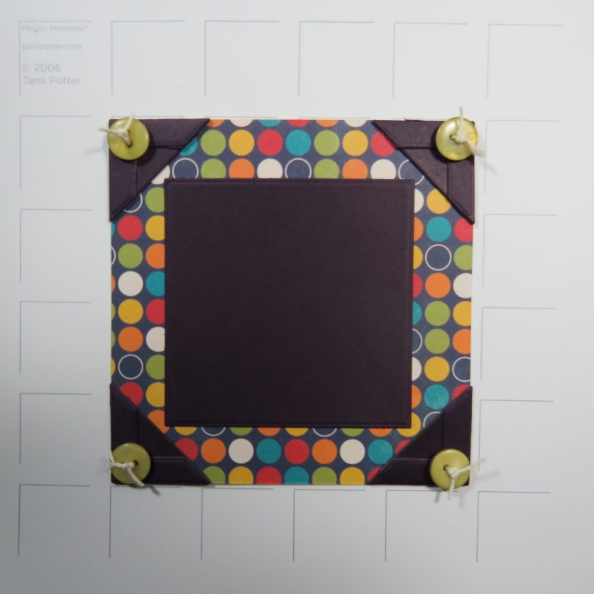 In the Corner with the Corner Tile Dies - Mosaic Moments Page Layout System