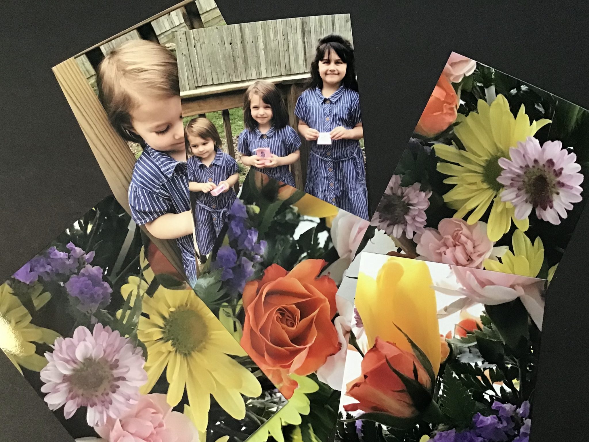 Flowers as Fillers - Mosaic Moments Page Layout System