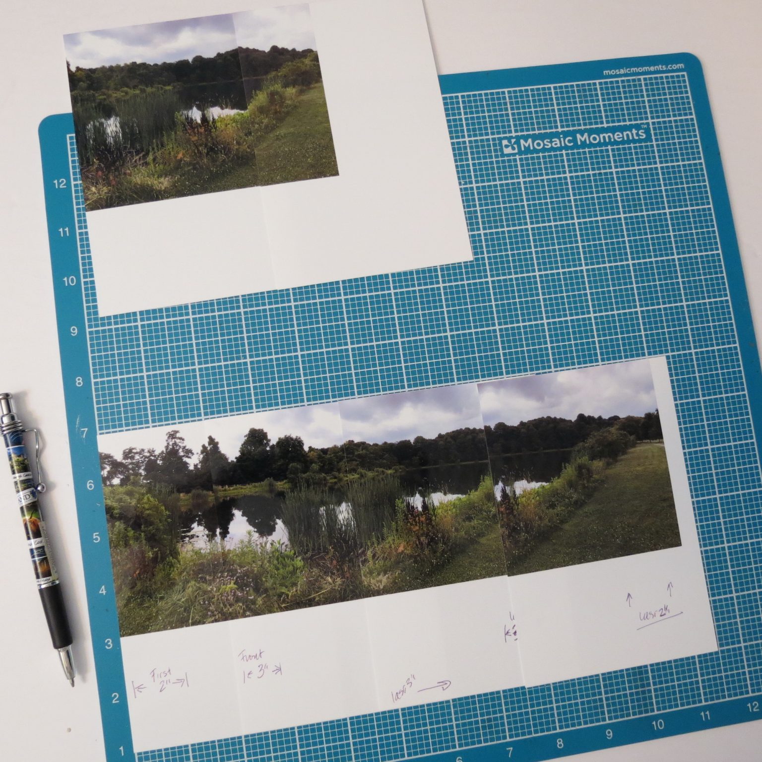 How to Build a Panoramic View - Mosaic Moments Page Layout System