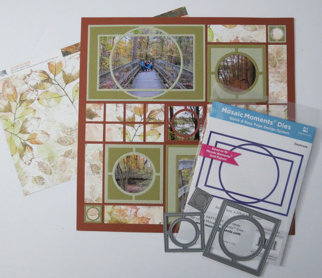 Time for Fall - Mosaic Moments Page Layout System
