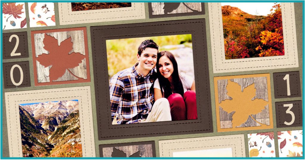 12 Fabulous Fall Layouts Leveled Up with Mosaic Moments Dies