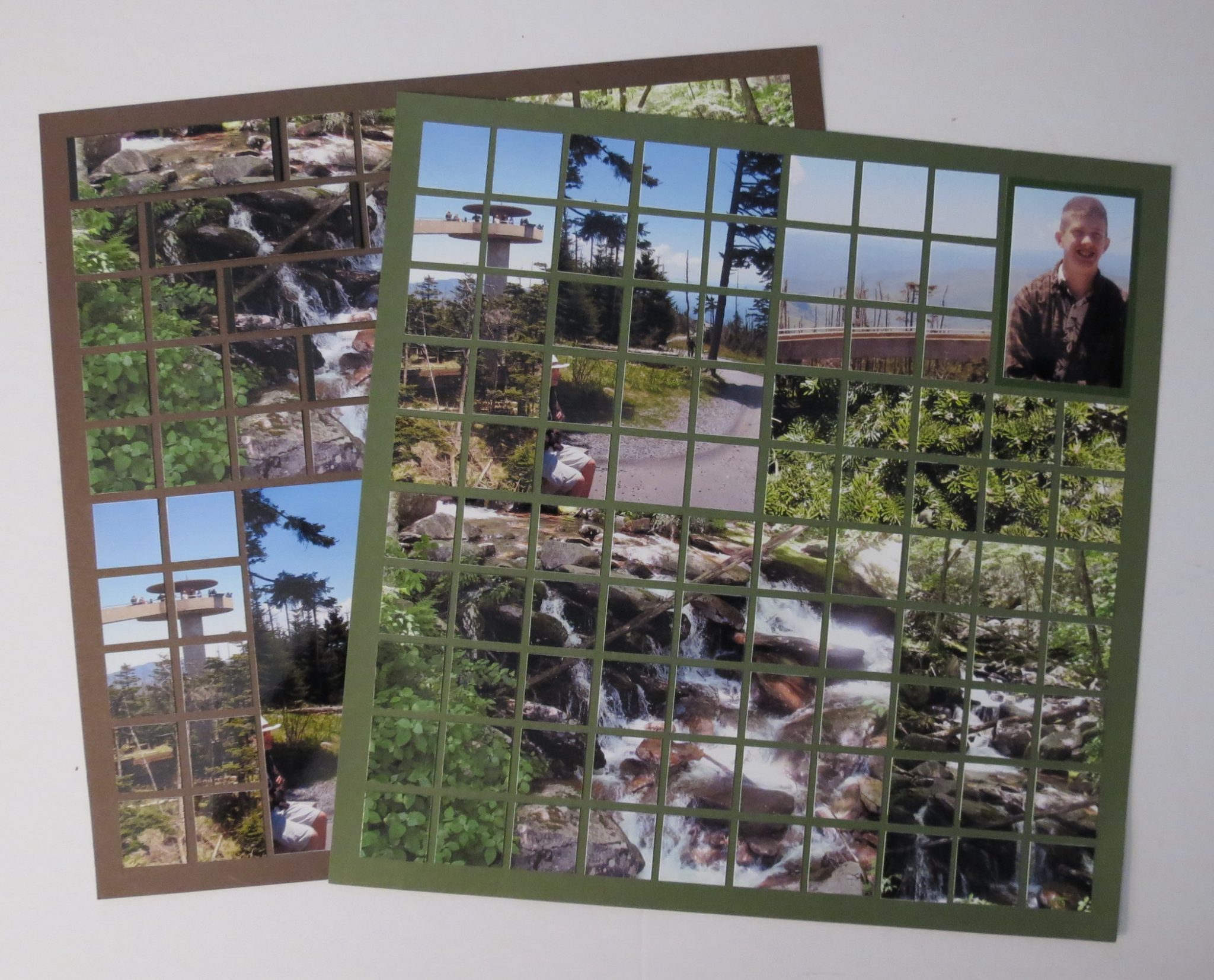 Mosaic Style Two Ways - Mosaic Moments Page Layout System