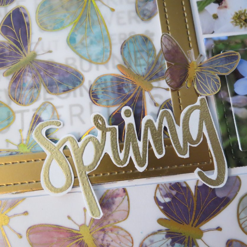 Spring! - Mosaic Moments Page Layout System